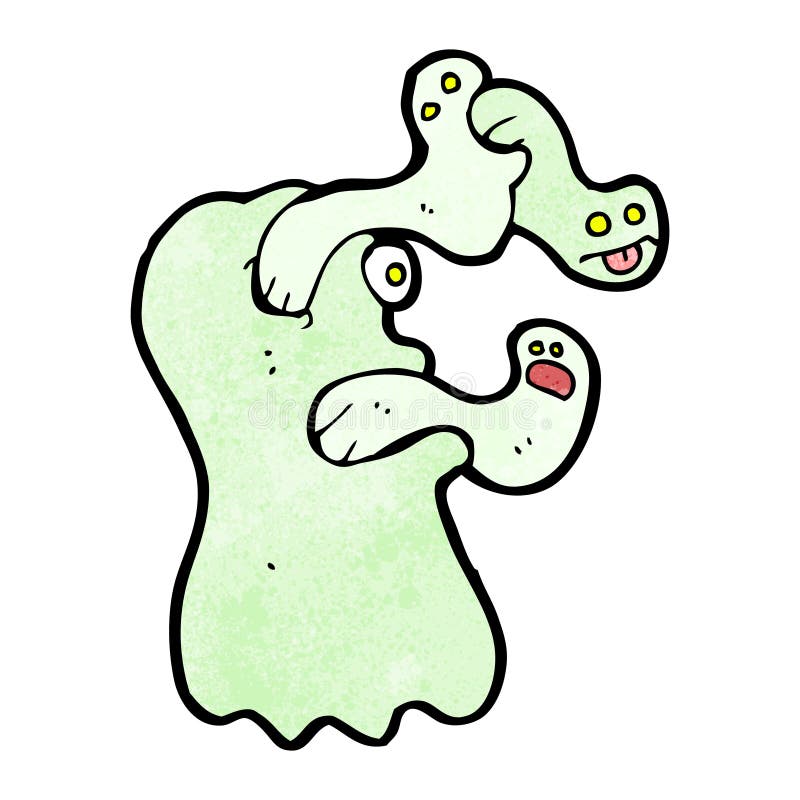 Spooky ghost cartoon stock vector. Illustration of hand - 38087155