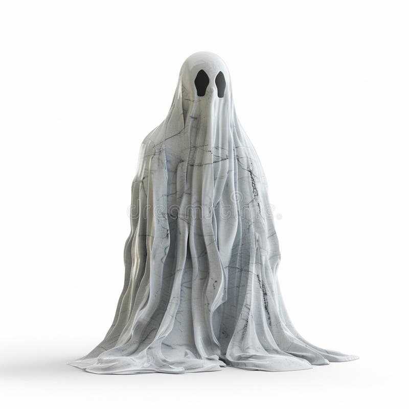 A Spooky Ghost Figure with Flowing Design, Perfect for Halloween Decor ...