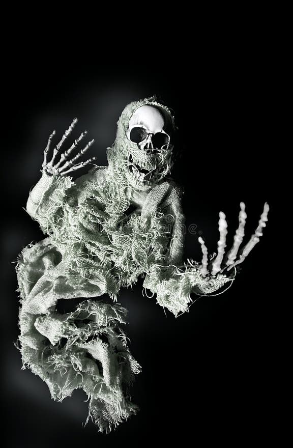 Spooky Ghost Reaching Out for Halloween Stock Image - Image of ...