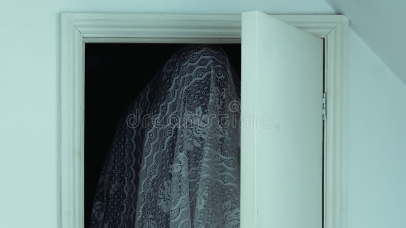 Conjuring Ghost On Cupboard