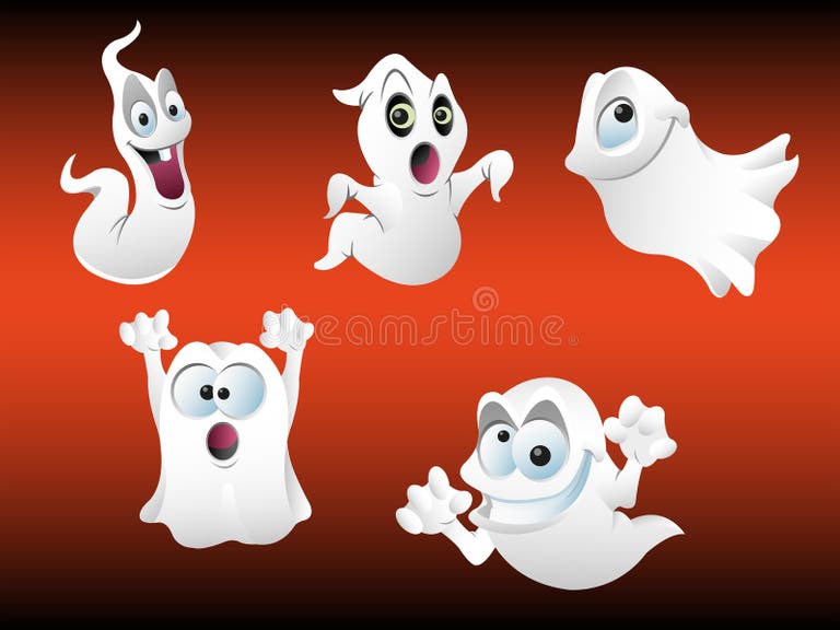 Ghosts Spooky Stock Illustrations – 39,643 Ghosts Spooky Stock ...