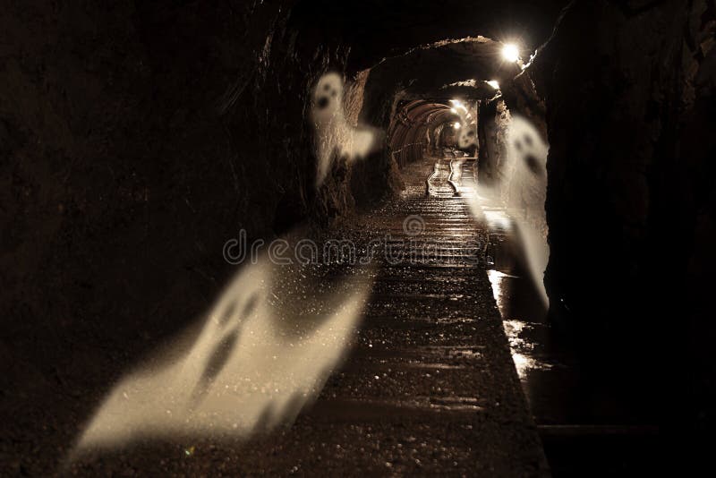 Old Gold Mine Interior stock image. Image of dangerous - 27398807
