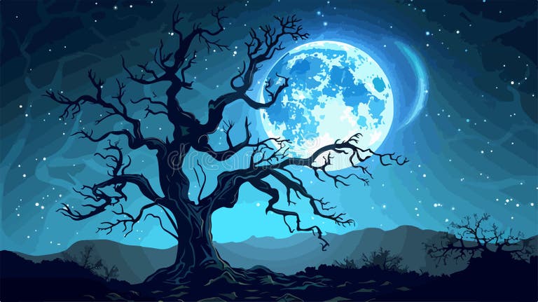 Spooky Moon Vector Stock Illustrations – 50,217 Spooky Moon Vector ...