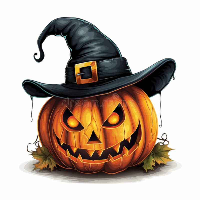 Spooky Halloween Ghost Peeking Out Stock Illustration - Illustration of ...