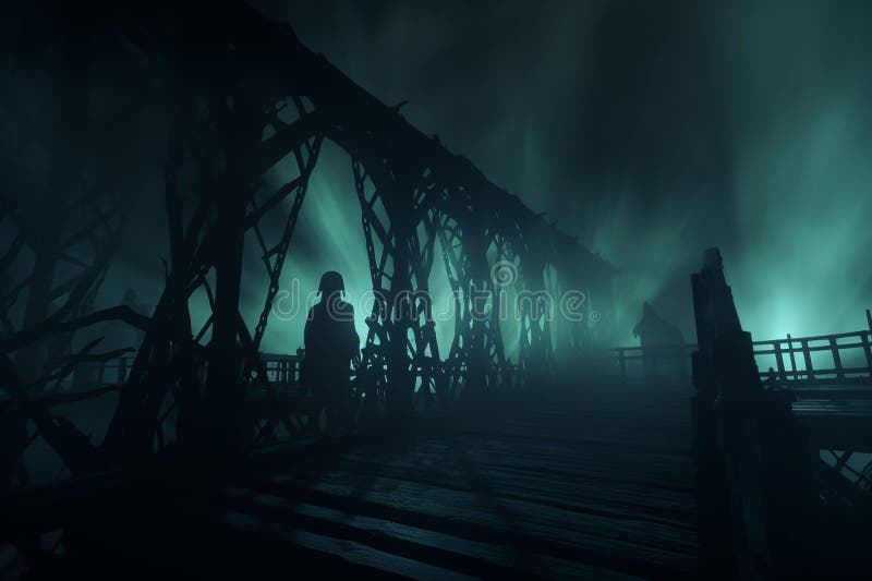 Haunted Bridge Stock Illustrations – 460 Haunted Bridge Stock ...