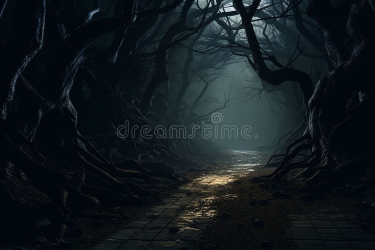Haunted Trail Shadows Stock Illustrations – 281 Haunted Trail Shadows ...