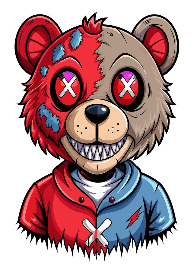 Discover a Terrifying Halloween Horror Teddy Bear with a Creepy ...