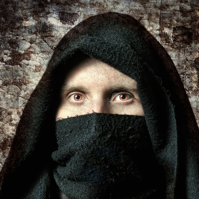Spooky man stock image. Image of killer, grunge, grungy - 15813111