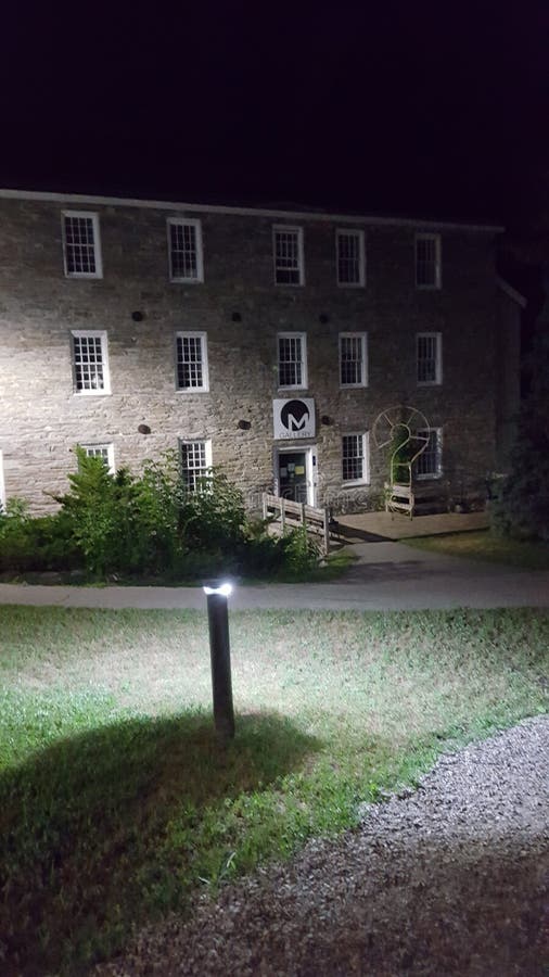 A Spooky and Ominous Image of the Lobby at Tulsa`s Harwelden Mansion ...