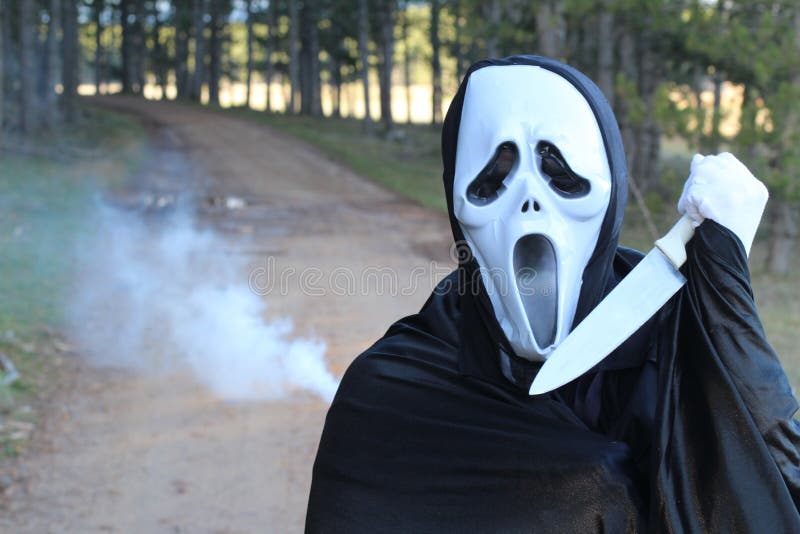 Spooky Outfit for Halloween Day Stock Image - Image of mystery ...