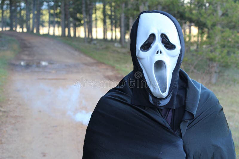 Spooky Outfit for Halloween Day Editorial Photography - Image of ...