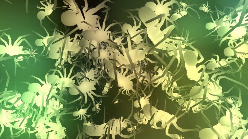 Spooky Spiders Animation stock footage. Video of clouds - 38411190