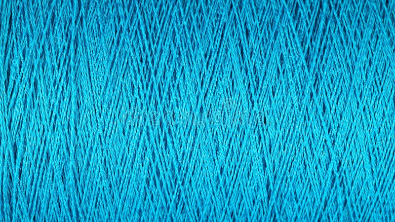 Blue Thread in the Shape of a Symbol of Love of Heart on a Gold ...