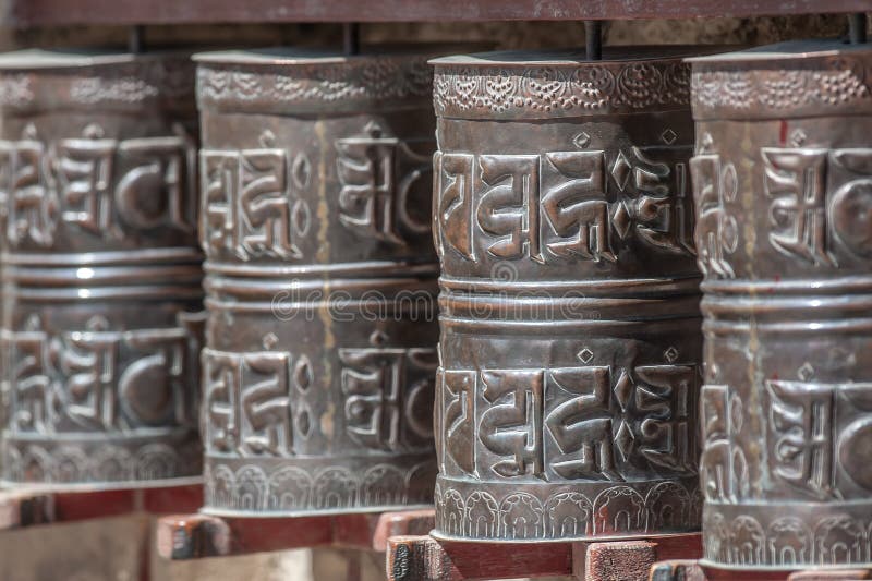 Spool stock image. Image of shiny, tibet, praying, ancient - 35621343