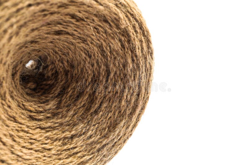 Spool of hemp rope stock photo. Image of circle, cotton - 141222264