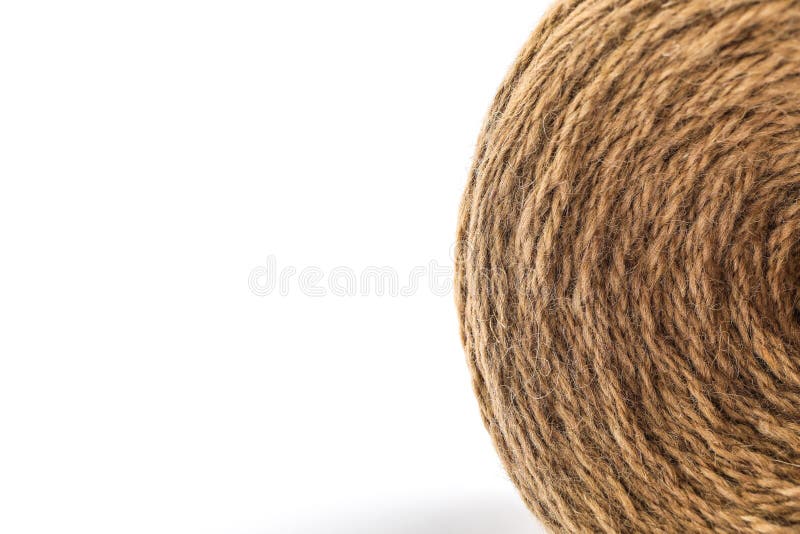 Spool of hemp rope stock image. Image of equipment, isolation - 141222269