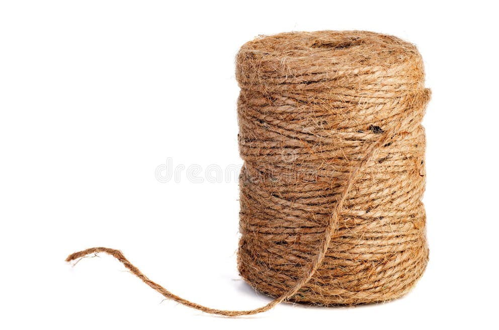 Spool of jute thread stock photo. Image of spool, recycled - 287371772