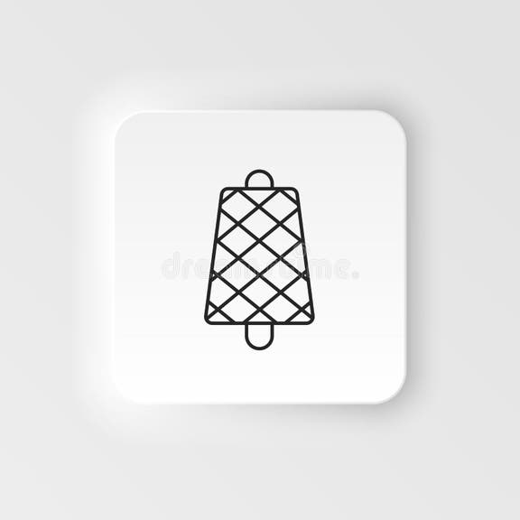 Spool, Textile Thread Icon. Simple Element Illustration Natural Concept ...