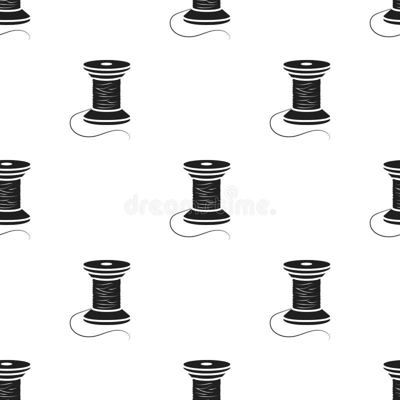 Spool of Thread Icon of Vector Illustration for Web and Mobile Stock ...