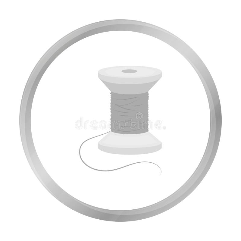 Spool of Thread Icon of Vector Illustration for Web and Mobile Stock ...