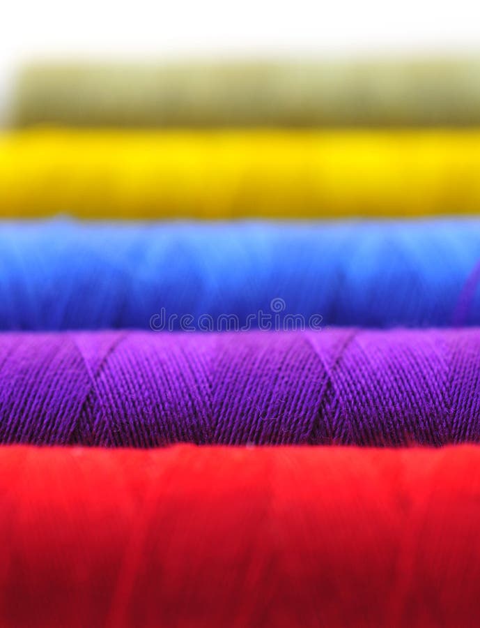 Spool of thread macro stock photo. Image of house, stitch - 5869562