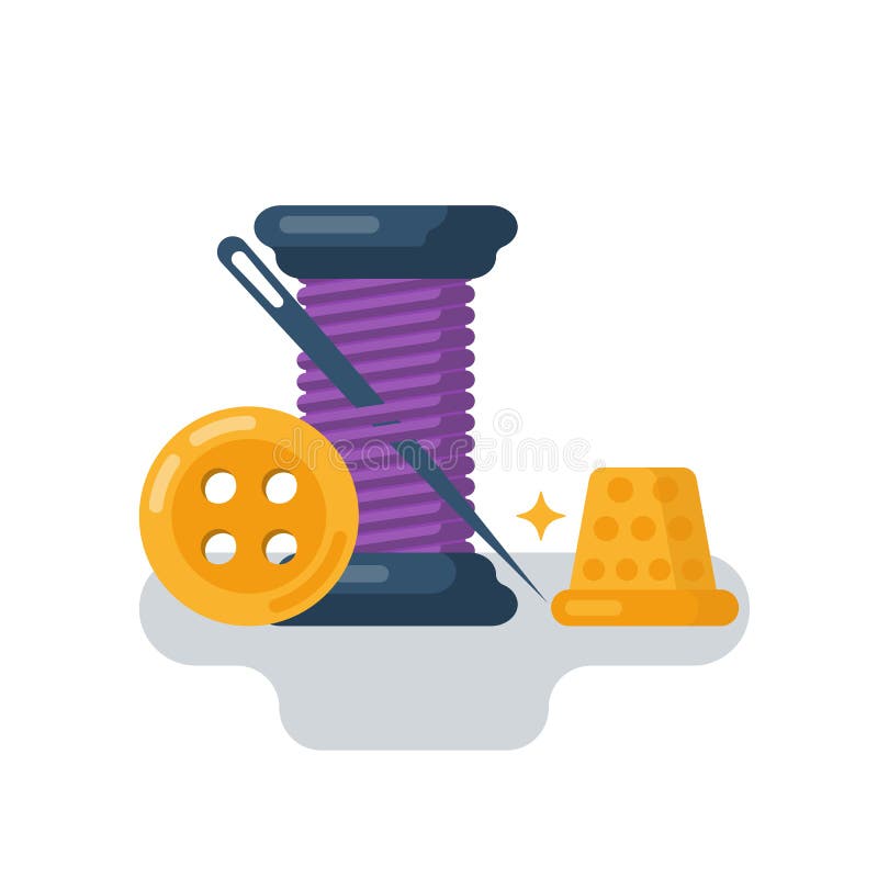 Spool Thread Icon Icon Cartoon Stock Illustrations – 1,138 Spool Thread ...