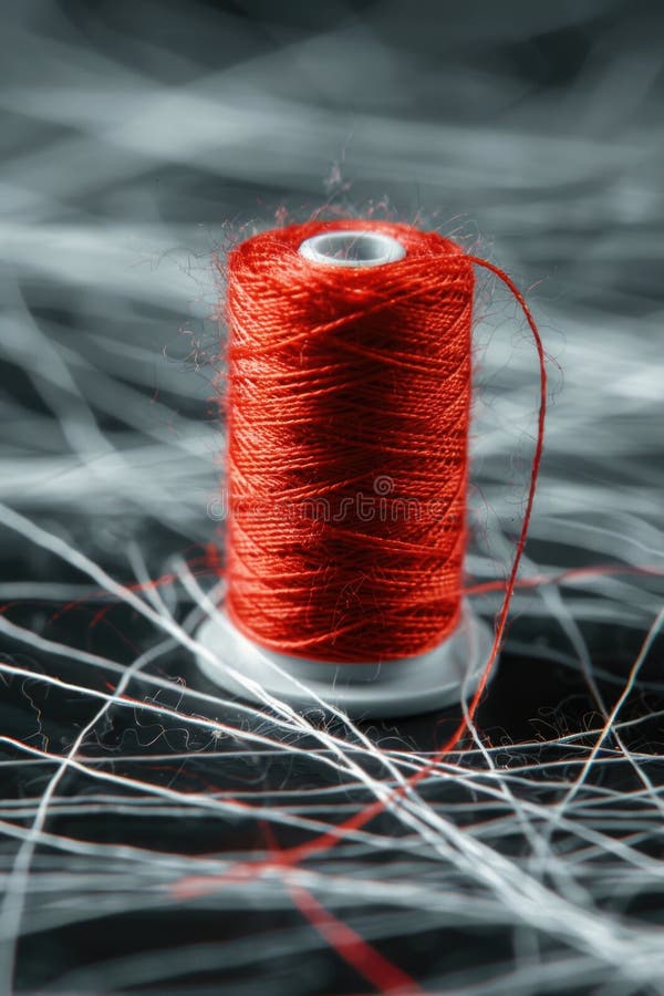 A Spool of Thread Resting on a Table, Suitable for Crafting Projects ...