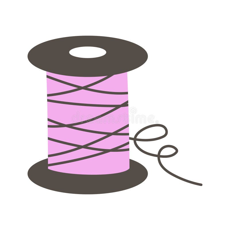 Spool of Thread. Sewing Threads. Vector Illustration Stock Vector ...