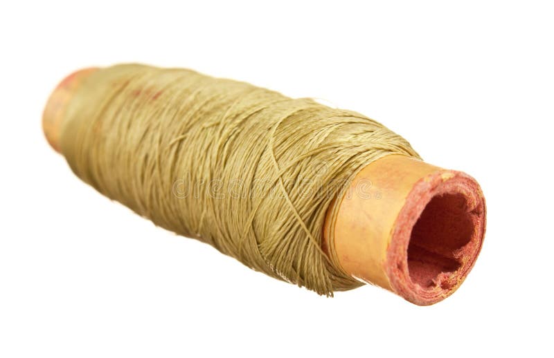 Spool of thread and needle stock image. Image of tailoring - 124484069