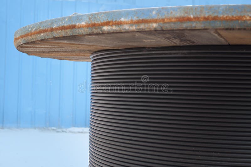 Spool of wire stock photo. Image of electricity, strong - 17979666