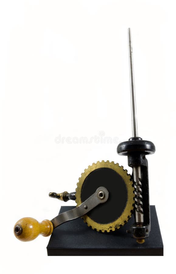 Spoole machine stock photo. Image of ring, steel, iron - 66258764