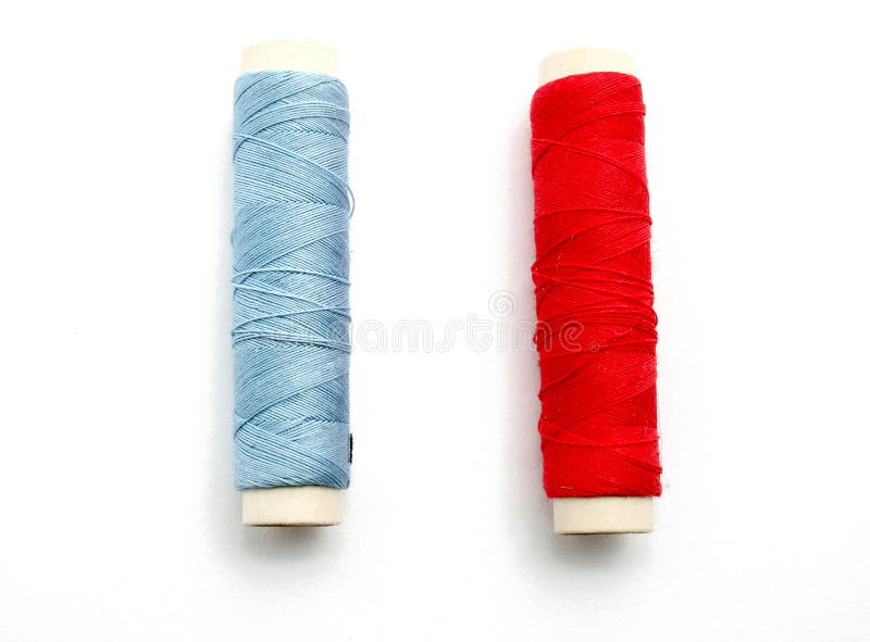 Spools of thread stock image. Image of dressmaking, clothing - 5235545