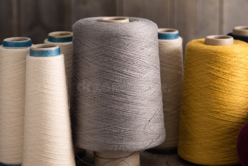 Spools of Thread stock photo. Image of white, fabric - 68653424
