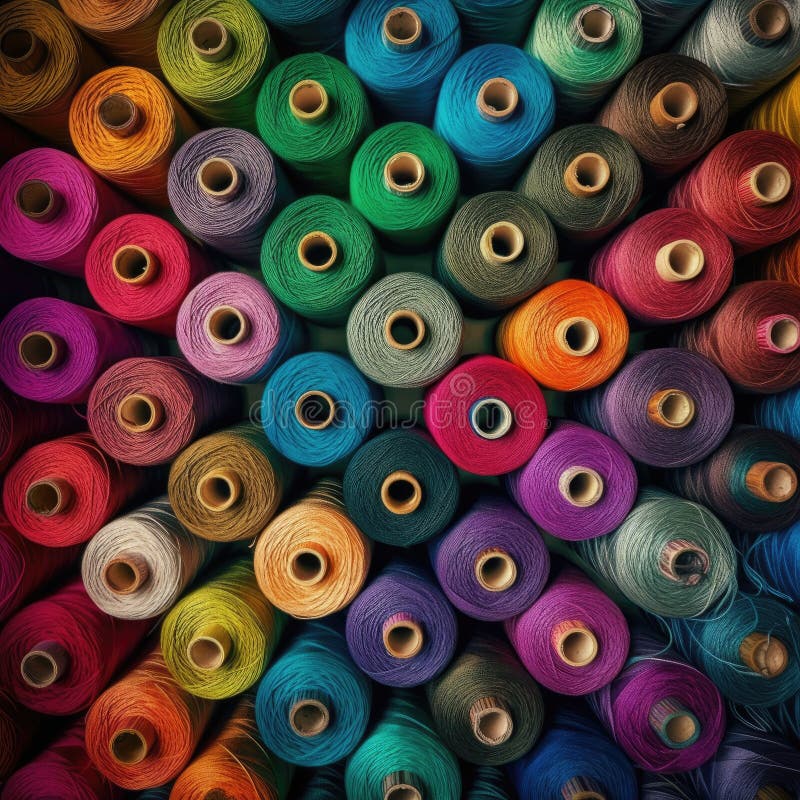 Thread Spools Background Stock Illustrations – 453 Thread Spools ...