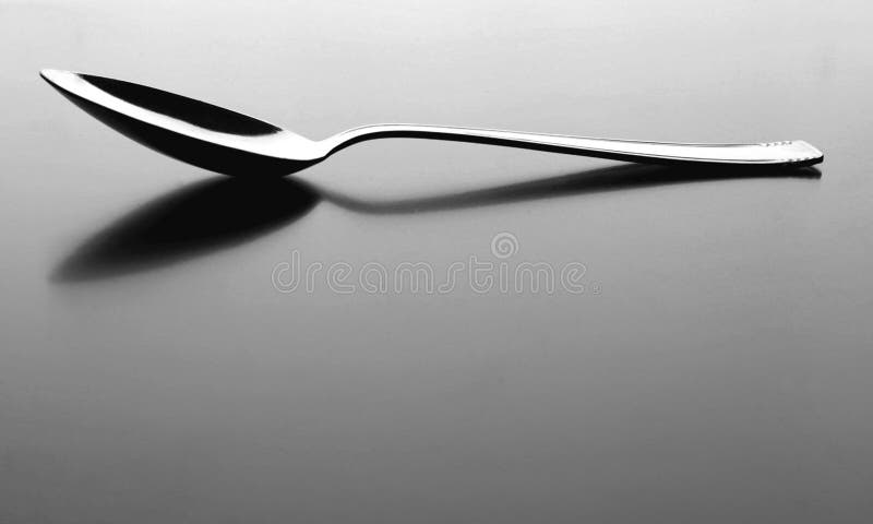Spoon stock image. Image of reflection, light, life, copy - 17794519
