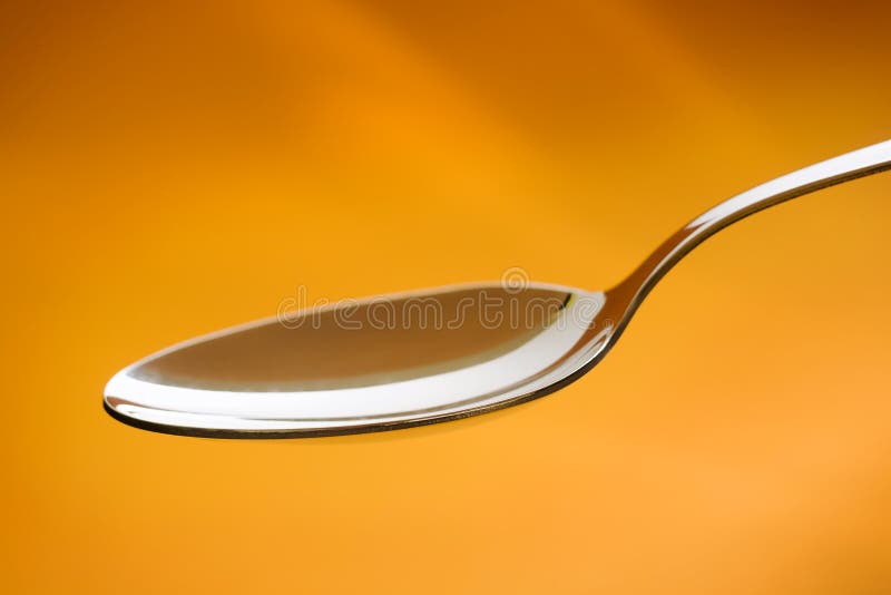 Spoon stock image. Image of food, spoon, dramatic, orange - 4343735