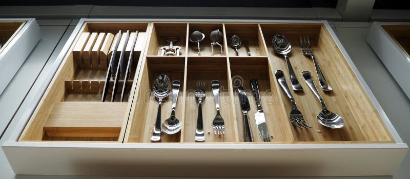 Spoon box stock photo. Image of white, fork, utensil - 65709976