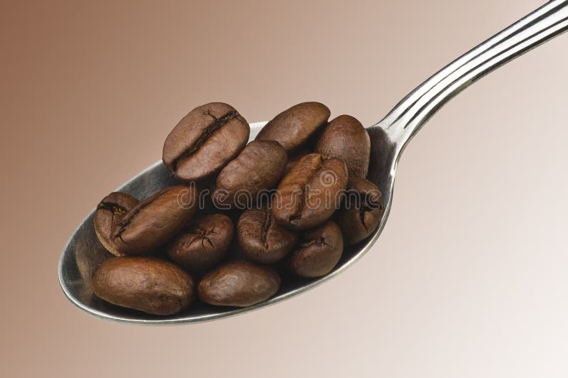 Spoon of coffee stock photo. Image of food, ingredient - 22391732