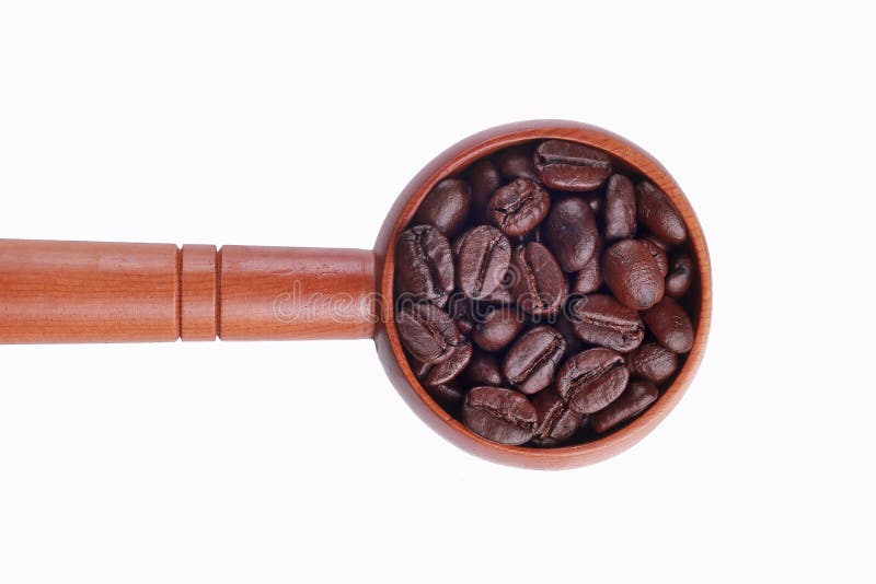 Spoon of coffee stock image. Image of columbia, italian - 59177639