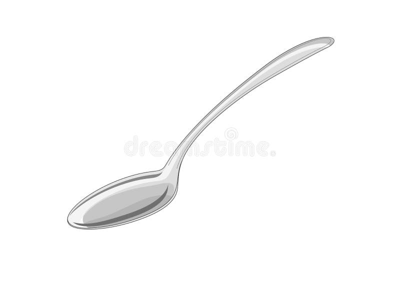 Silver Spoon Clipart