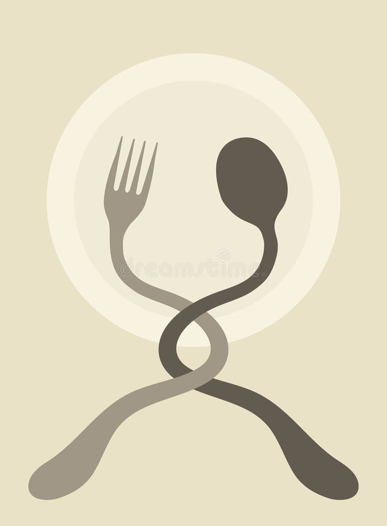 Fork Spoon Fancy Stock Illustrations – 509 Fork Spoon Fancy Stock ...