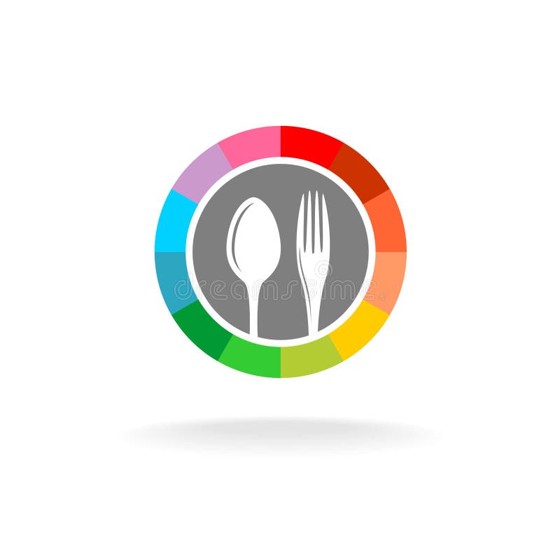 Fork Spoon Circle Round Logo Stock Illustrations – 275 Fork Spoon ...
