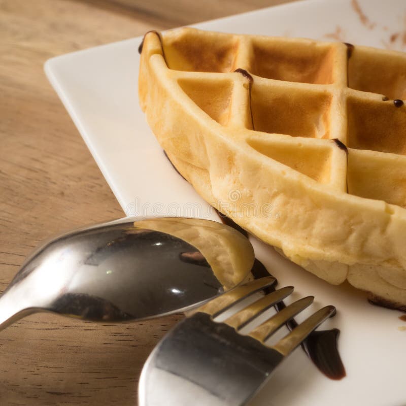 Waffle and milk shakes stock photo. Image of hungry, beverage - 63813216