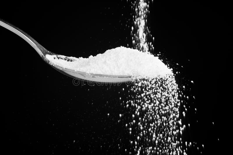 Spoon full of sugar stock image. Image of filling, overflowing - 5821851