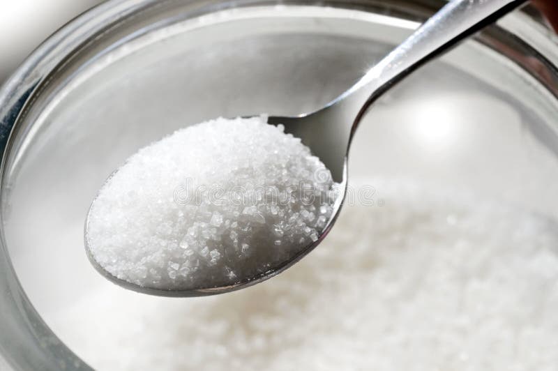 Sugar stock image. Image of chrystalline, snowing, spoon - 2380547