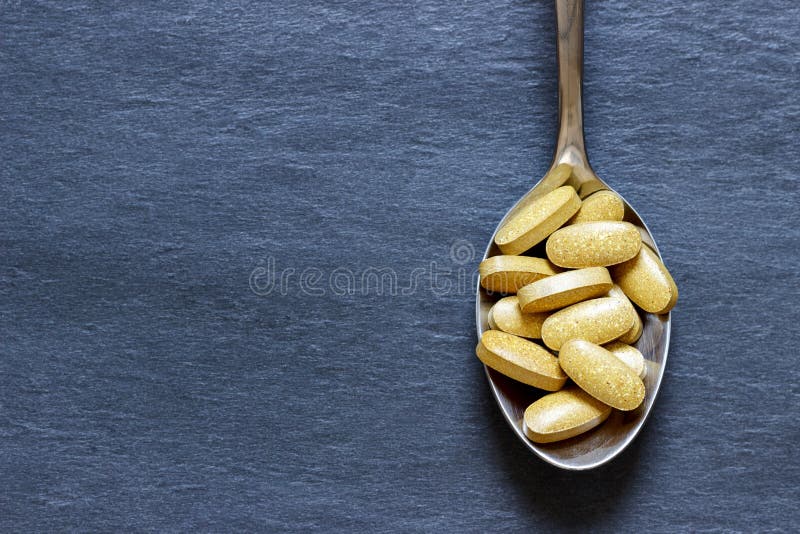 Healthy Supplements stock photo. Image of tablet, pills - 52090948