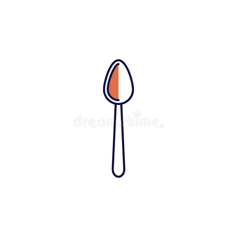A Spoon Icon. Element of Simple Colored Web Icon for Mobile Concept and ...