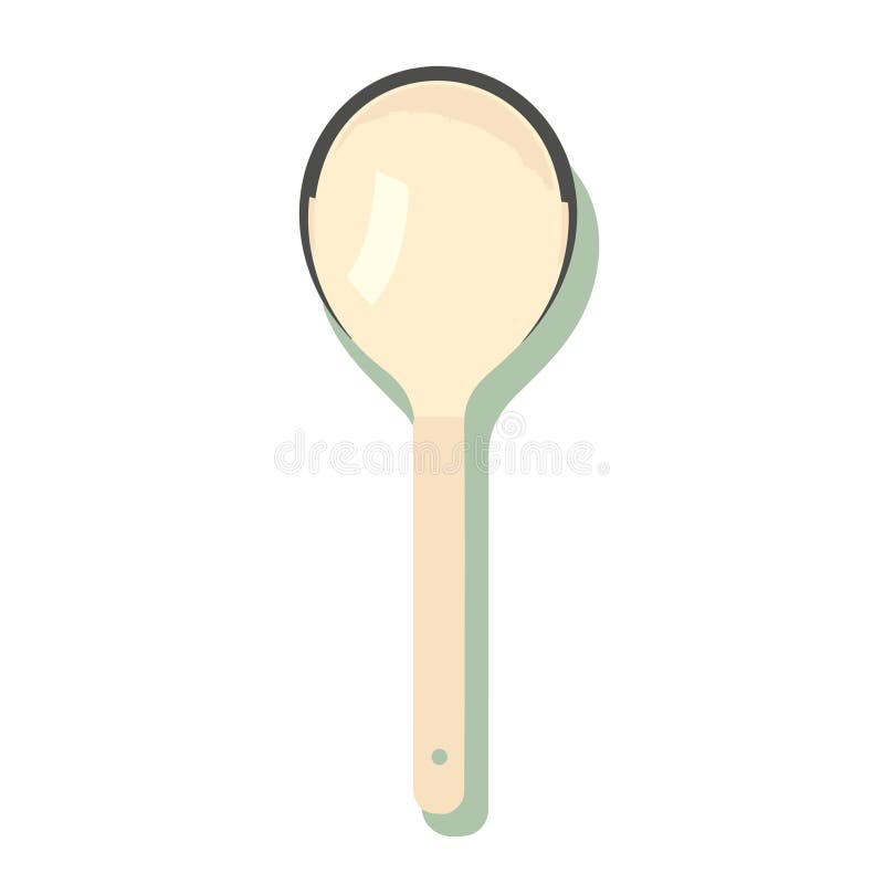 Spoon Icon. Flat Illustration of Spoon Vector Icon Stock Vector ...