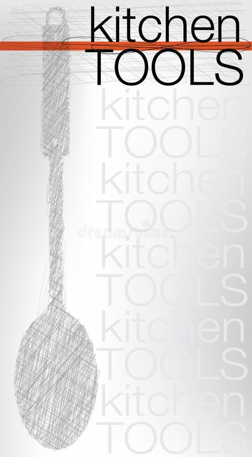 Spoon illustration stock vector. Illustration of drawing - 40327080