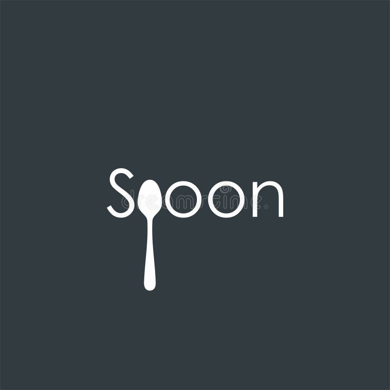 Spoon Logo Design Inspiration Stock Vector - Illustration of object ...